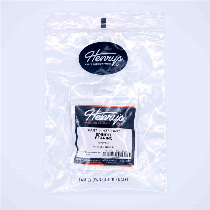 H3608487 - Henry's Spindle Bearing Radial Ball Husqvarna 532110485 ...