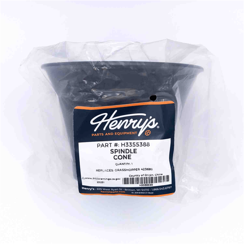 H3355388 - Henry's Spindle Deflector Cone Grasshopper 423680 | Henry's ...